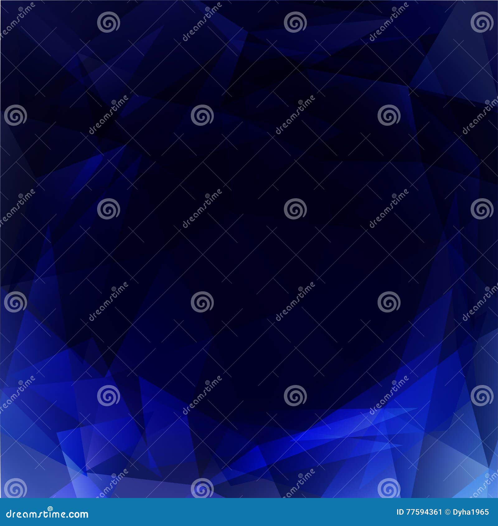 Triangle dark blue 01 stock vector. Illustration of business - 77594361