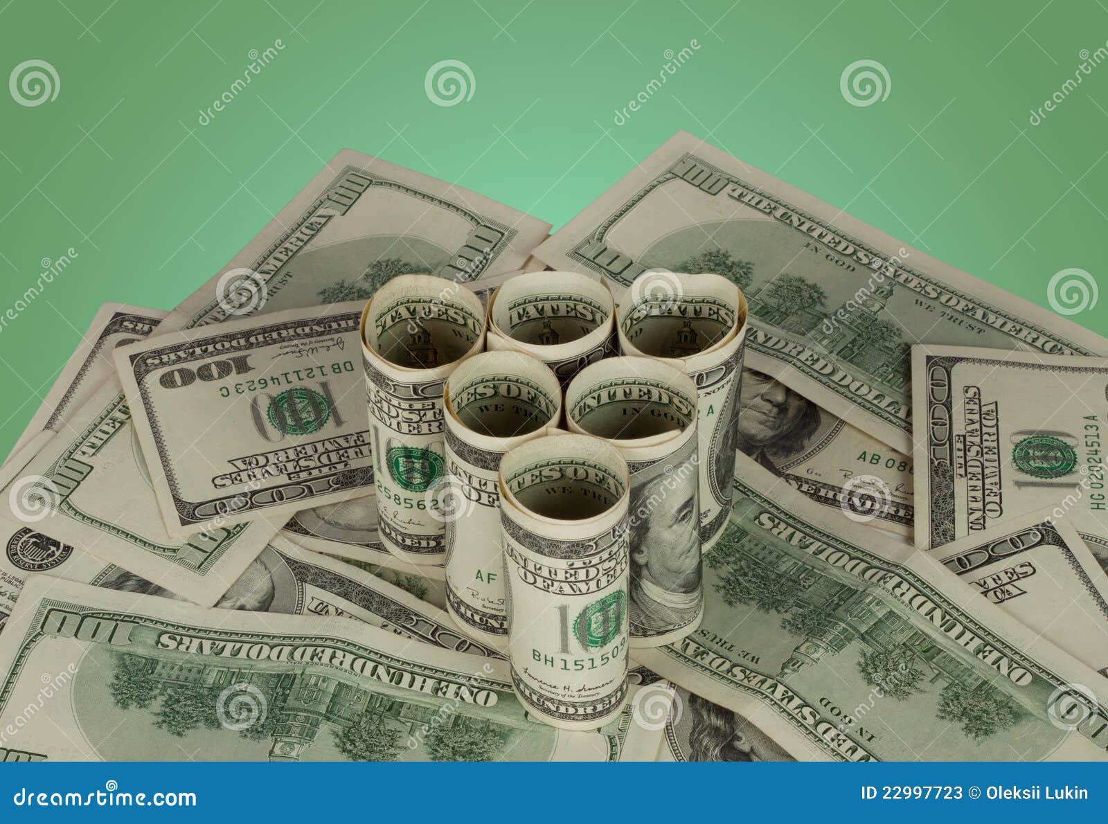 Triangle des dollars image stock. Image du bancaire, riche - 22997723