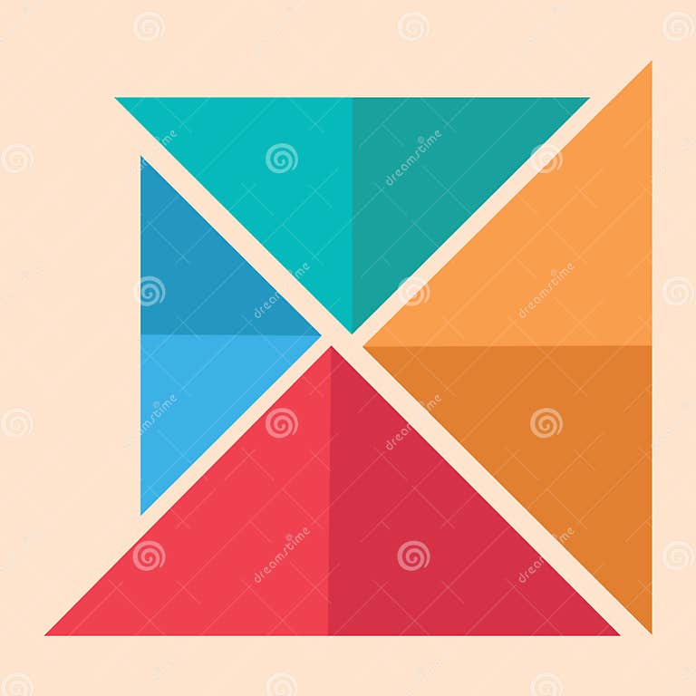 Triangle Design Element. Vector Illustration Decorative Design Stock ...