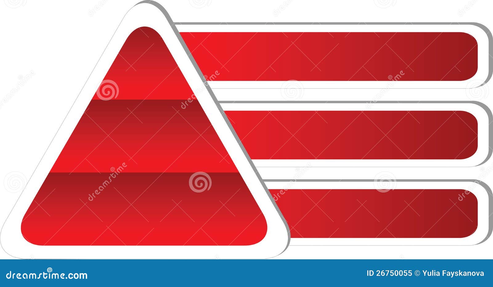 Triangle Diagram Divided Into 3 Options Or Steps. Cycle Infographic ... Triangle Diagram Divided Into 3 Options Or Steps. Cycle Infographic ...
