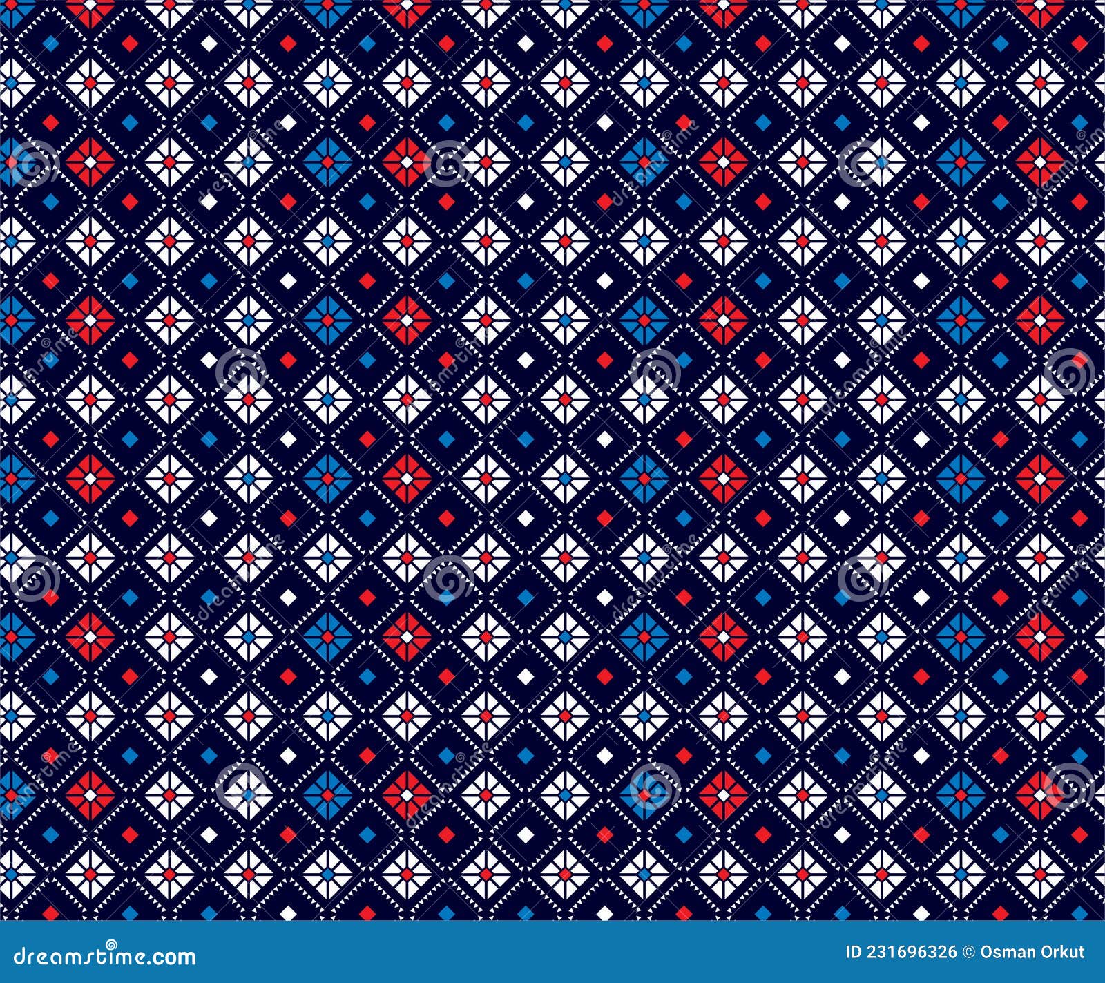 Triangle Diamond Geometric Motifs Pattern Background Texture Stock ...