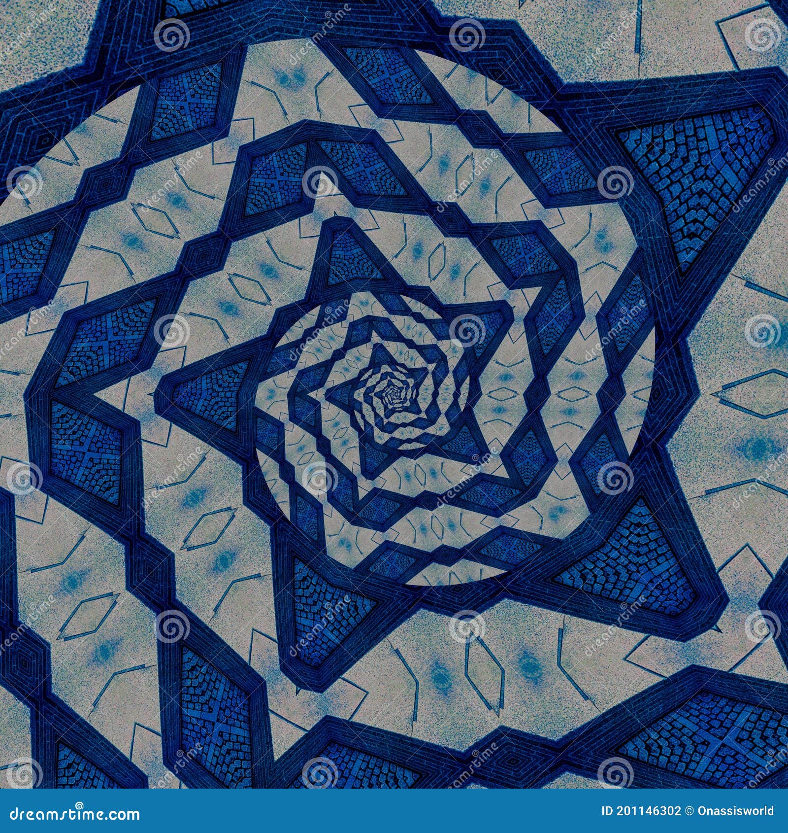 Triangle Edges Blue Abstracts Backgrounds Stock Illustration ...