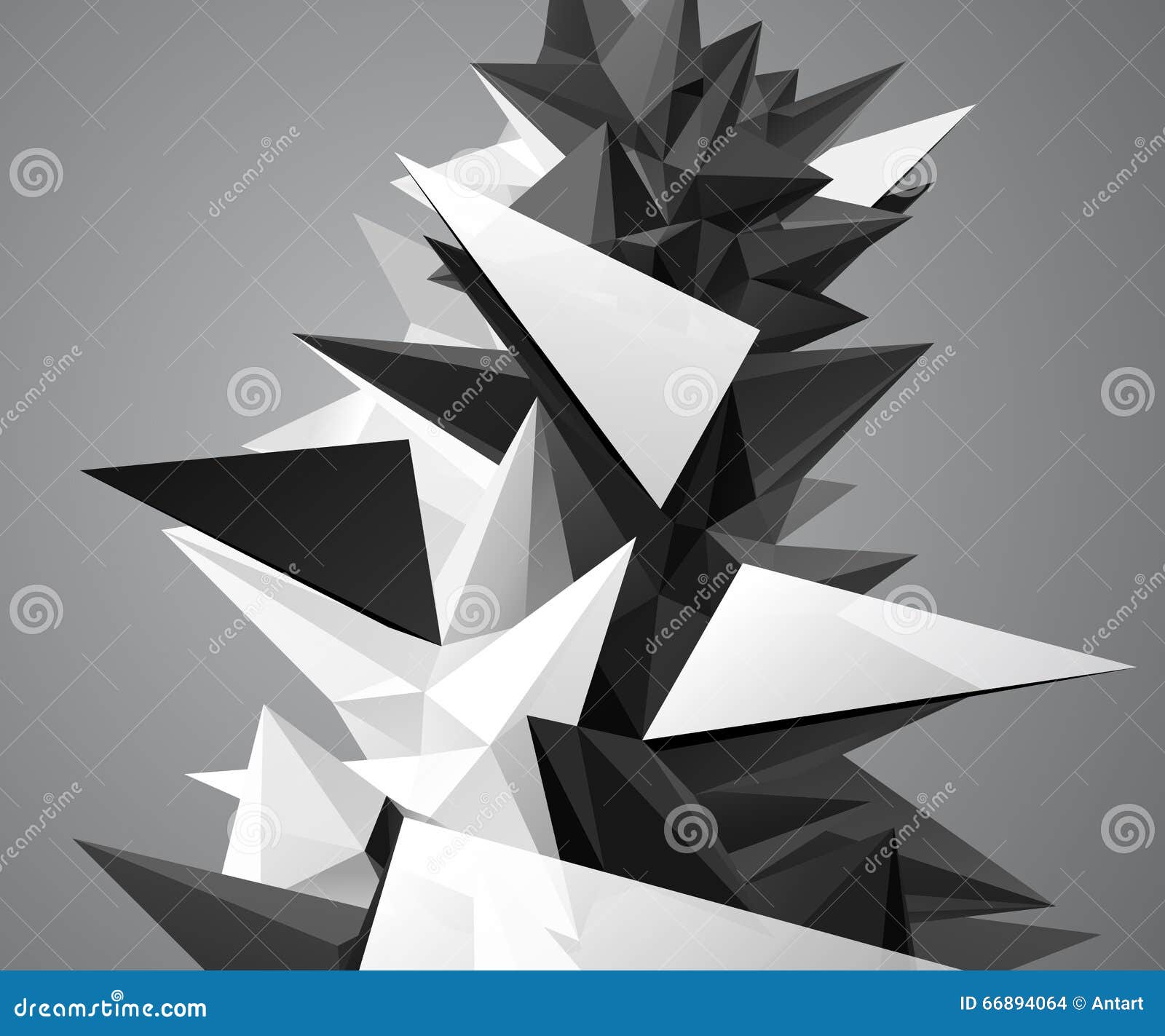 Triangle elements stock vector. Illustration of perspective - 66894064