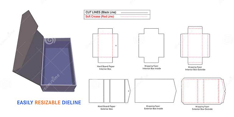 Triangle Face Rectangular Luxury Rigid Box, Magnetic Rigid Boxes ...