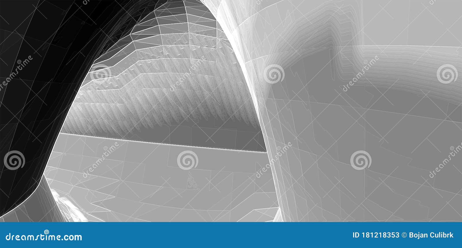 Triangle Formation. Abstract Digital Illustration Art. Triangular ...