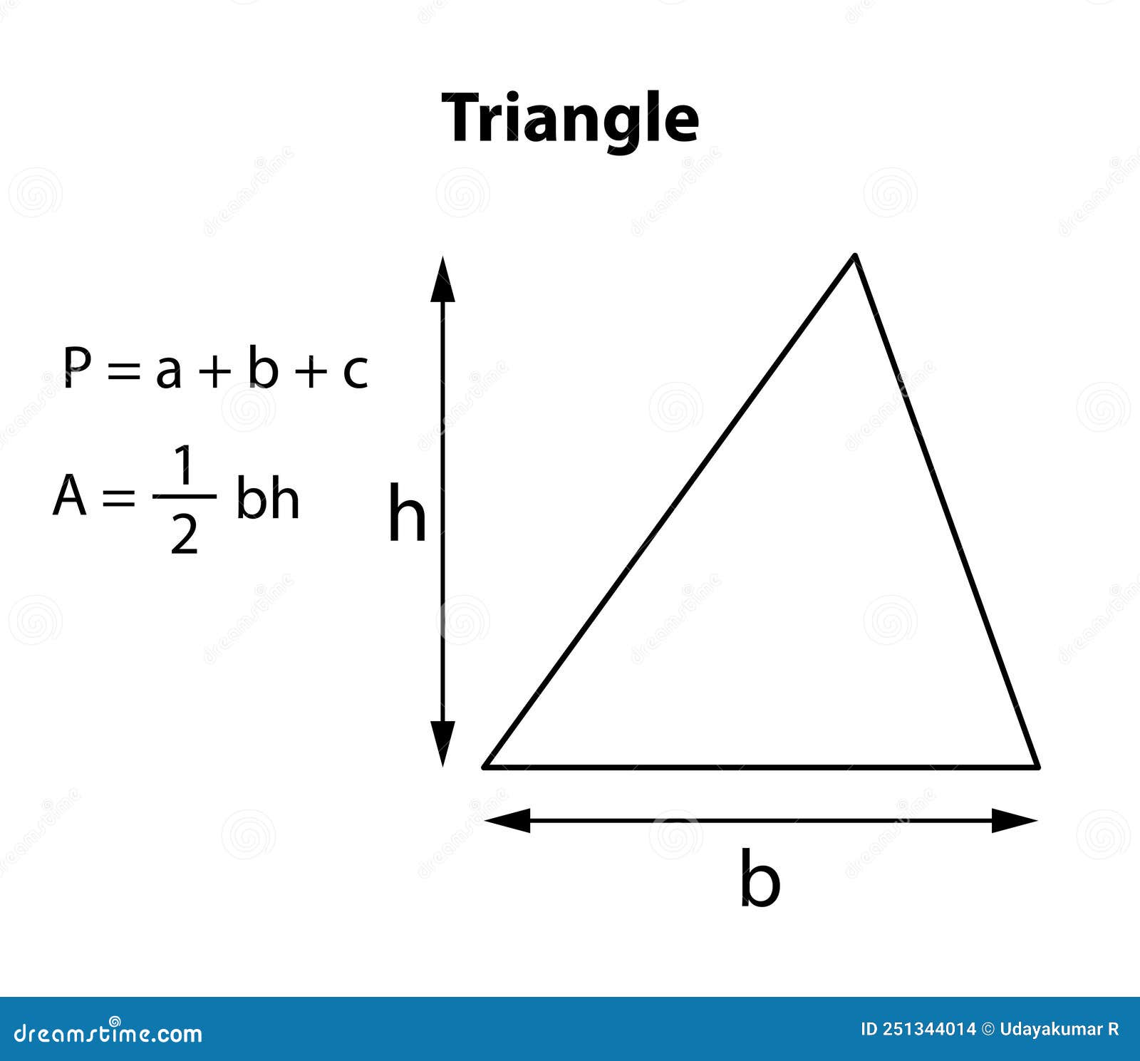 Triangle Formula. Geometry Shapes and Areas with Formulas, Marks ... Triangle Formula. Geometry Shapes and Areas with Formulas, Marks ...