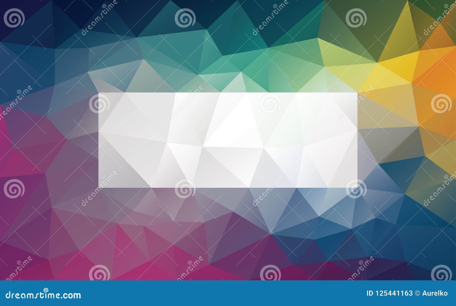 Triangle frame color stock vector. Illustration of frame - 125441163