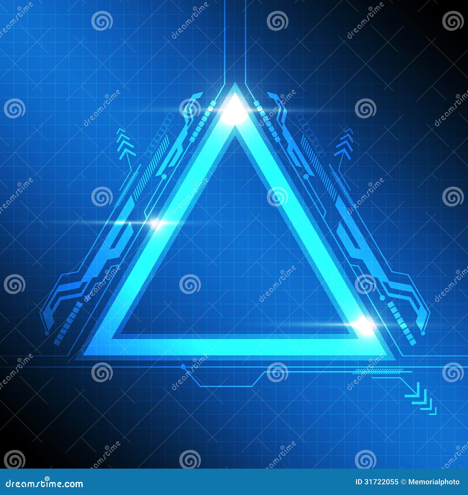 Triangle Frame Icons. Geometric Vector Set. Abstract Black Lines ...