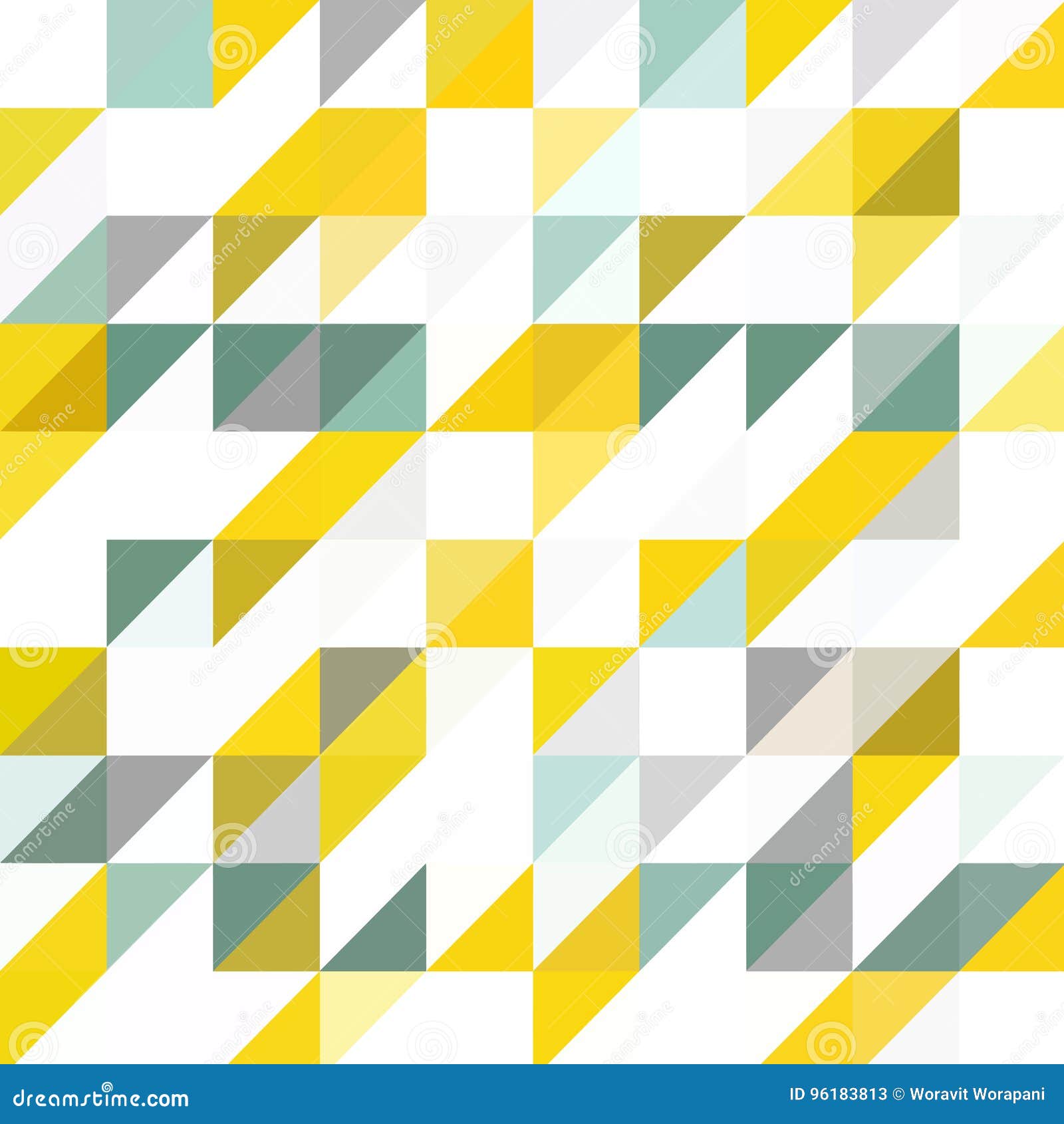 Triangle Geometric Shapes Pattern. Stock Vector - Illustration of ...