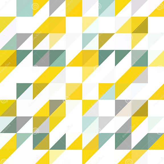 Triangle Geometric Shapes Pattern. Stock Vector - Illustration of ...