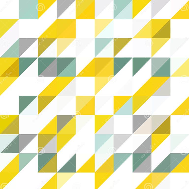 Triangle Geometric Shapes Pattern. Stock Vector - Illustration of ...