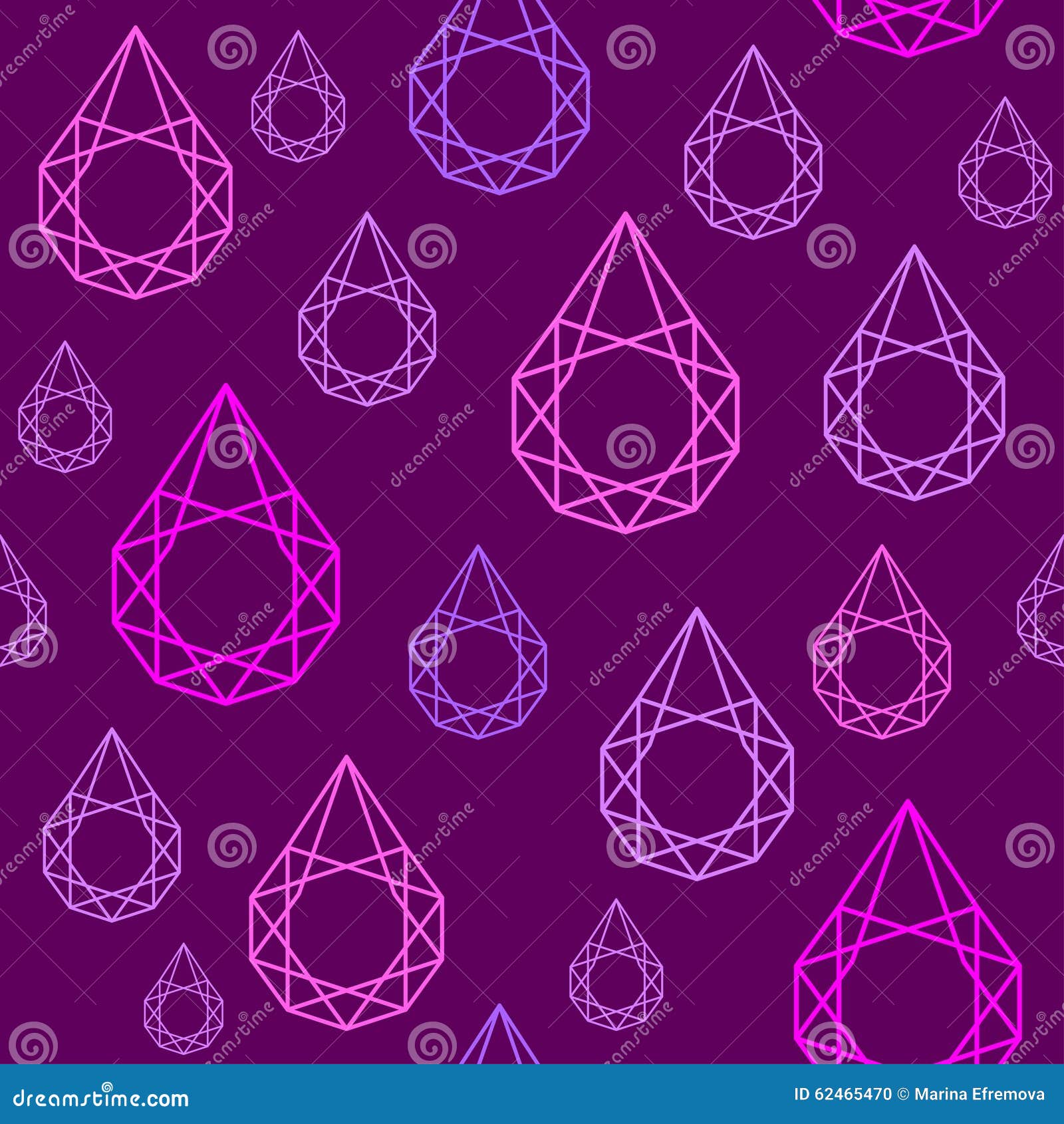Triangle Geometrical Water Drop Pattern Stock Vector - Illustration of ...