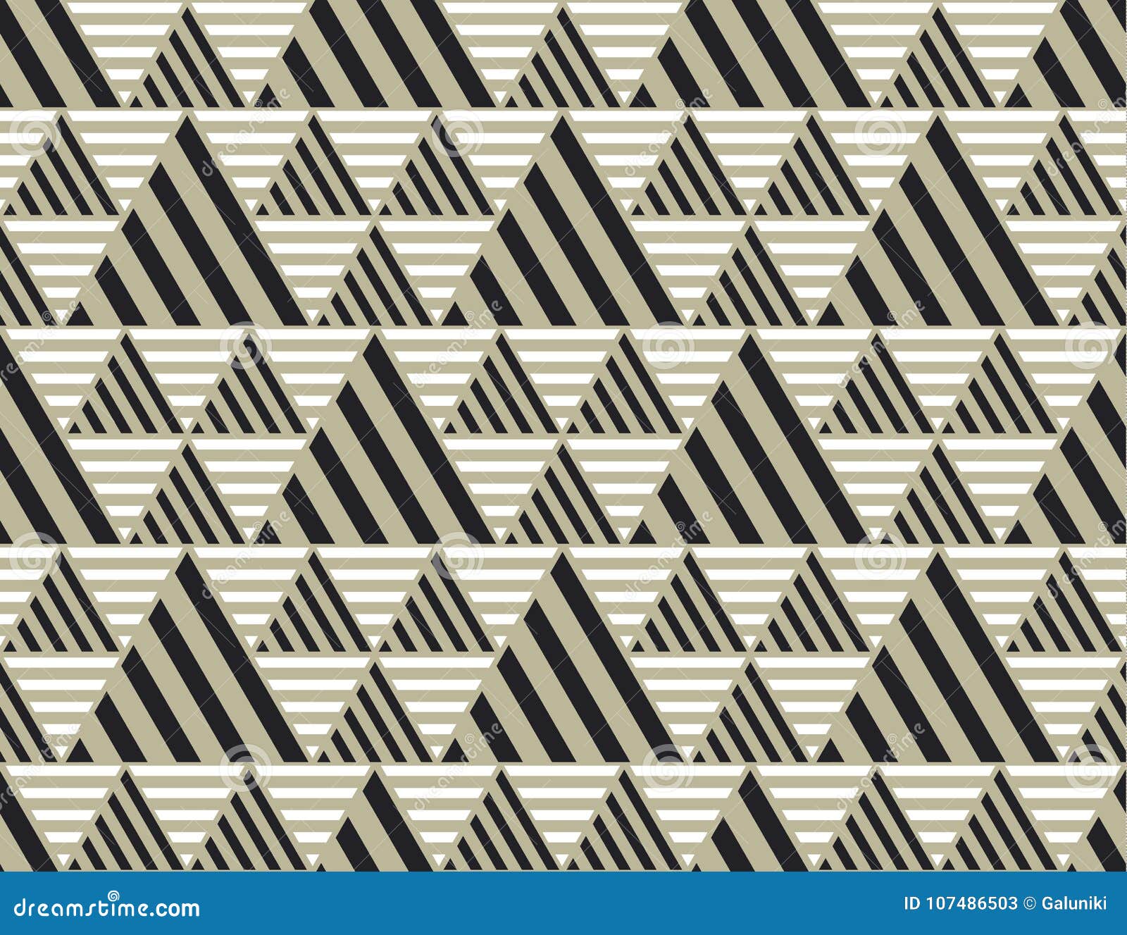 Triangle Geometry Backdrop With Stripes Cartoon Vector | CartoonDealer ...
