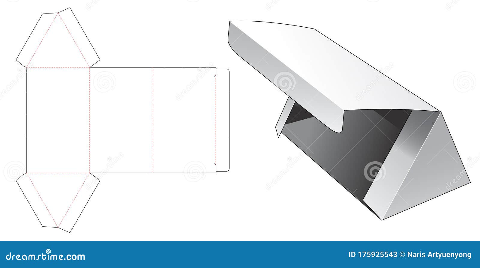 Triangle Box Template
