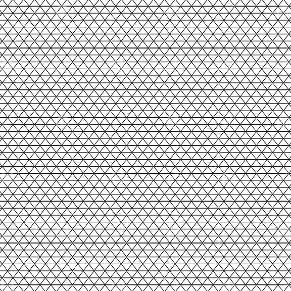 Triangle Grid Pattern. Abstract Geometric Texture. Black Outline Shapes ...