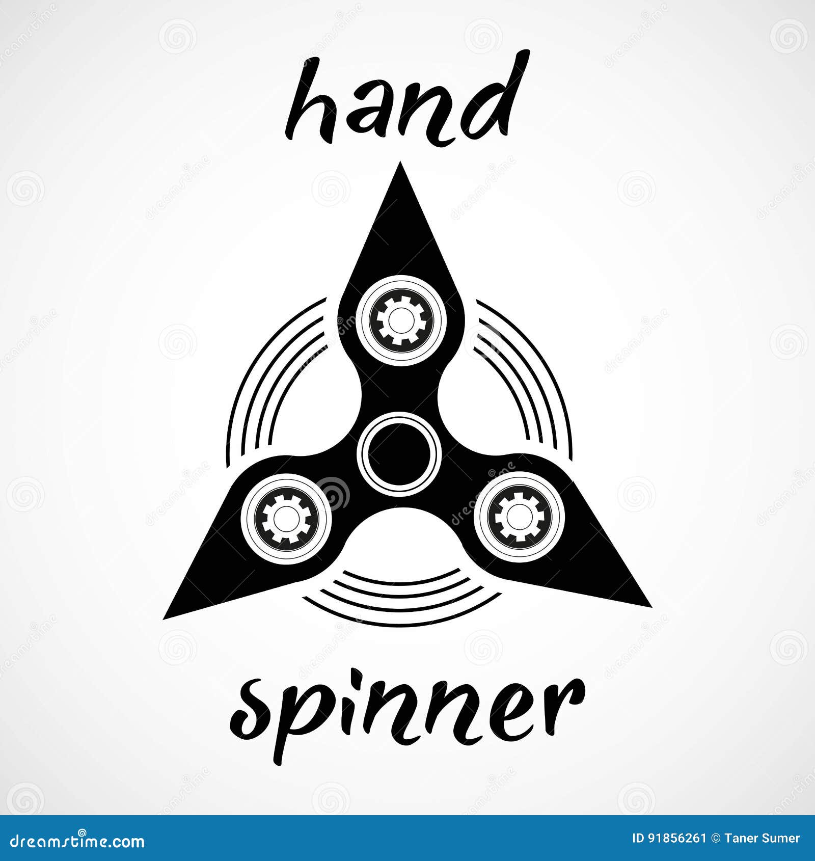 Triangle Hand Ribbon Commitment Teamwork Together Outline Logo Vector ...