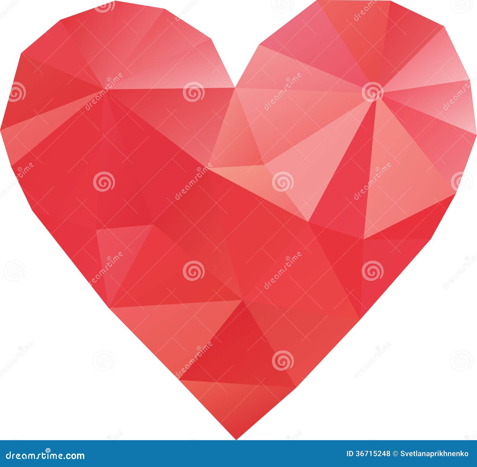 Triangle heart stock vector. Illustration of background - 36715248