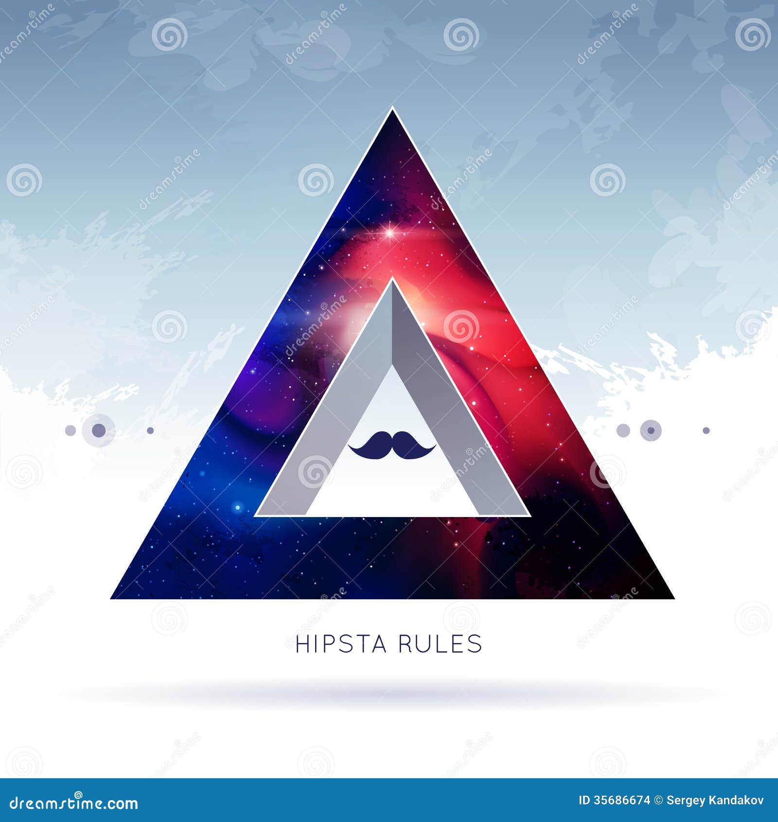 Triangle Hipster Background Stock Vector - Illustration of backdrop ...