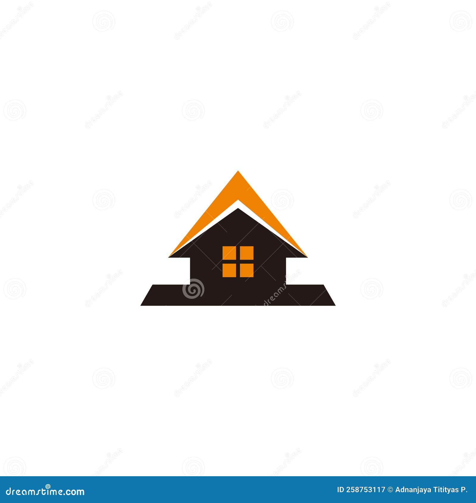 Triangle Home Arrow Up Window Logo Vector Stock Vector - Illustration ...