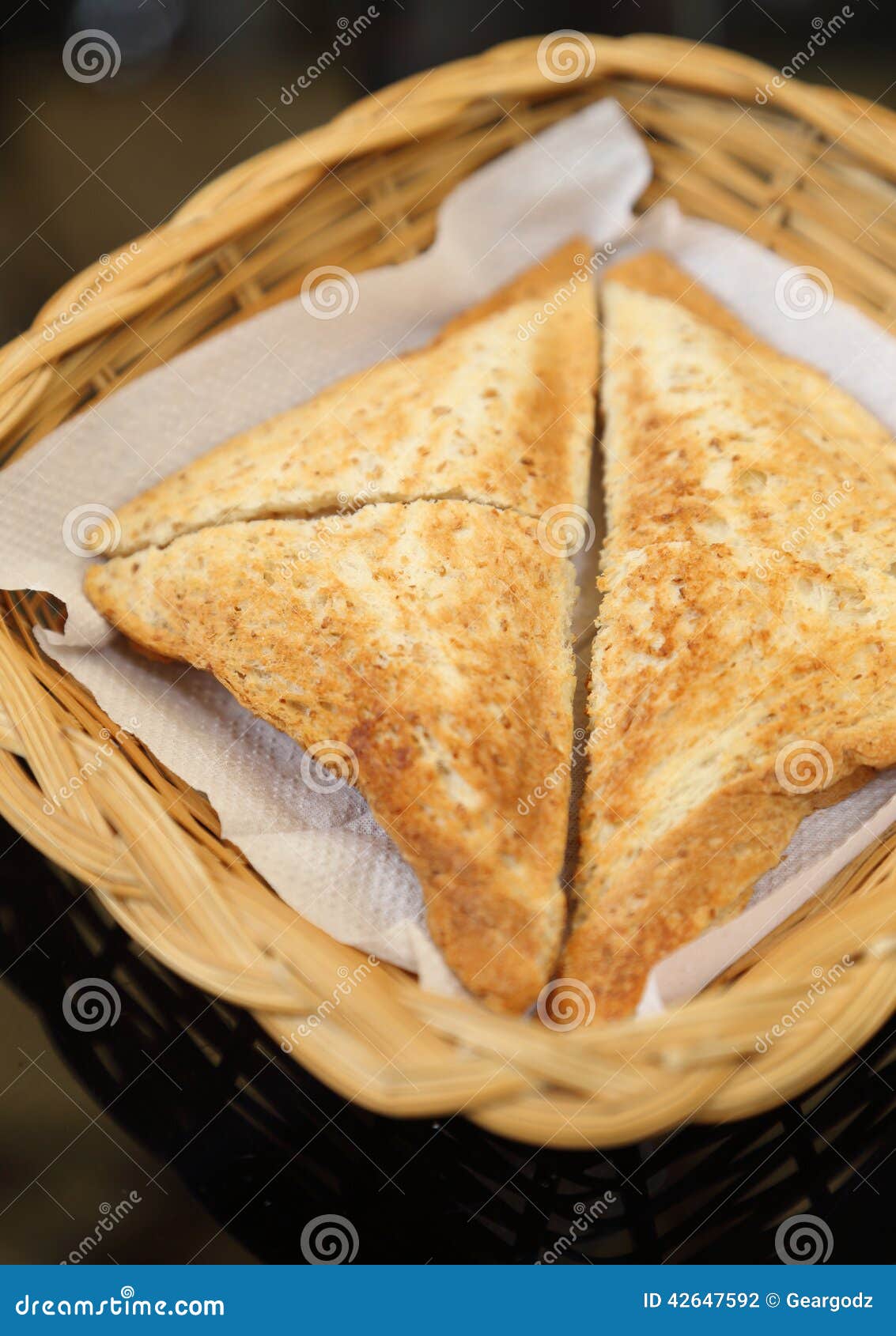 Triangle hot sandwiches stock photo. Image of nutrition - 42647592