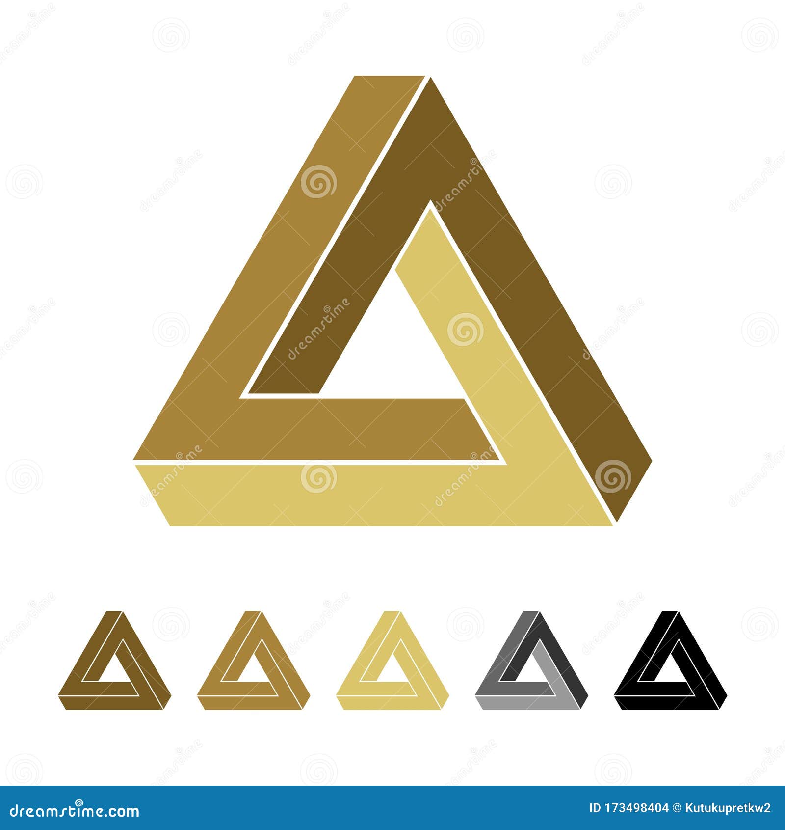 Triangle Infinity Vector Logo Template Illustration Design. Vector EPS ...