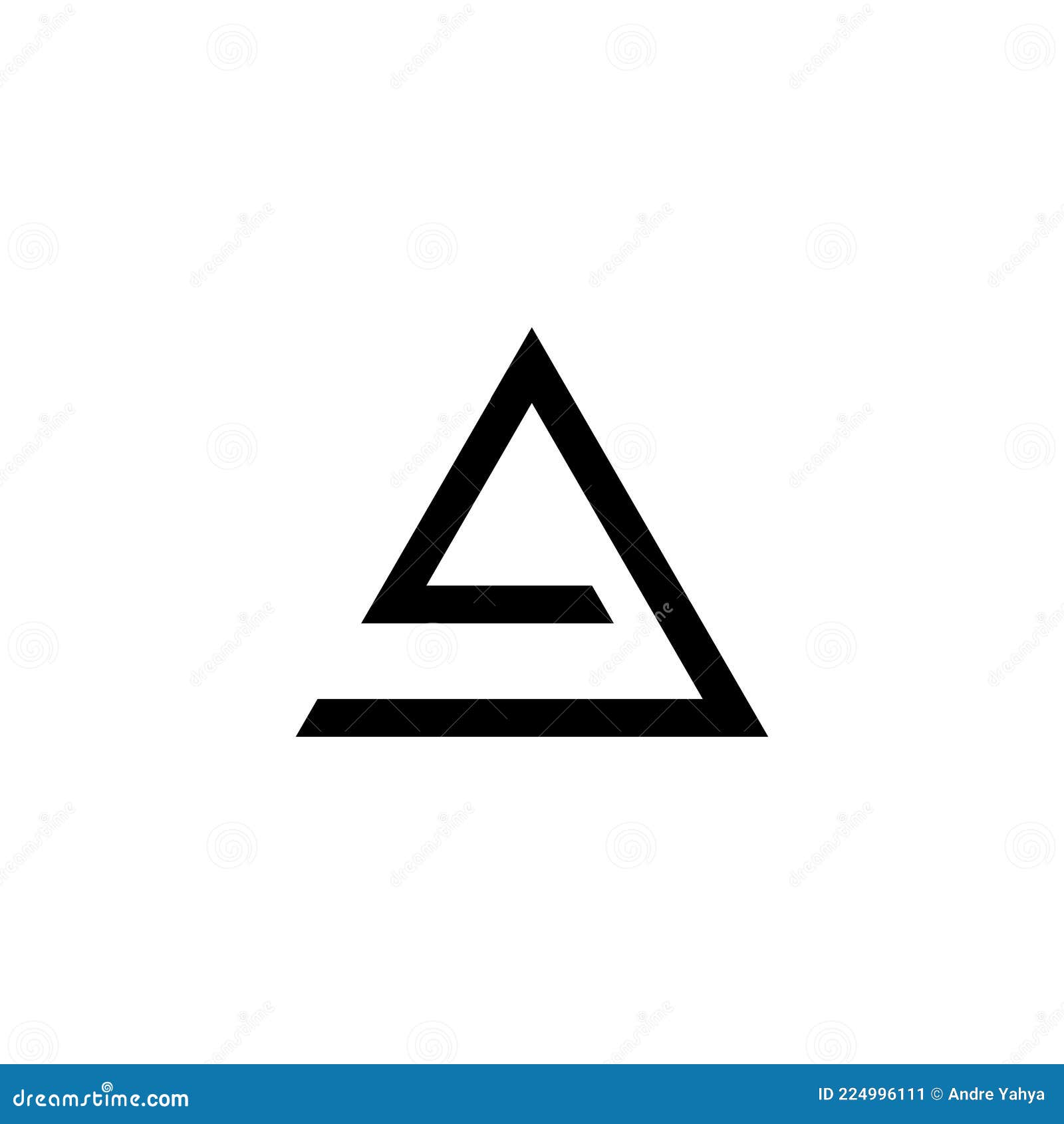 Triangle Initial G Logo Template, Design Vector Illustration. Stock ...