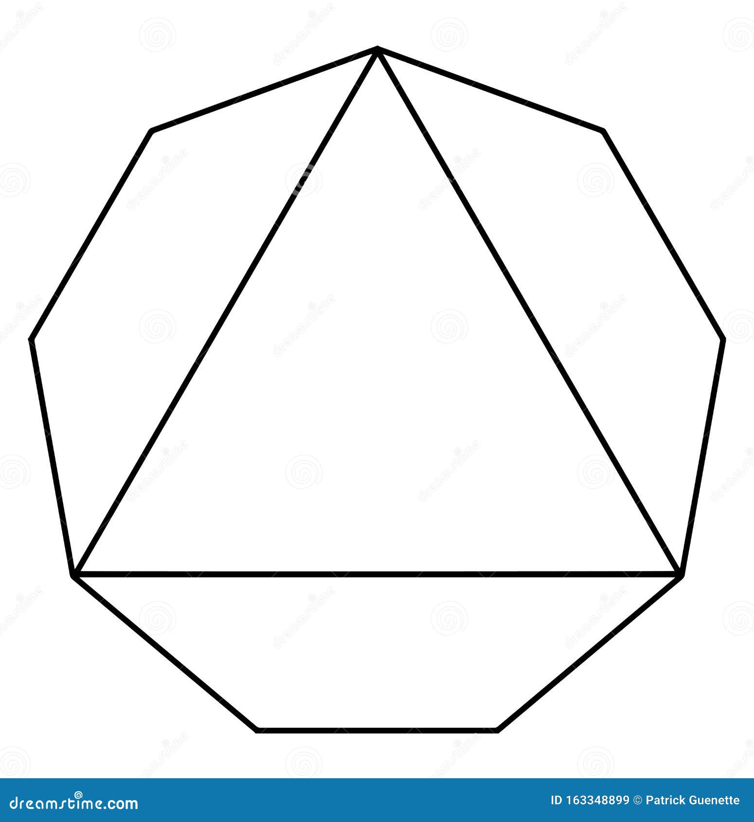 How To Draw A Nonagon