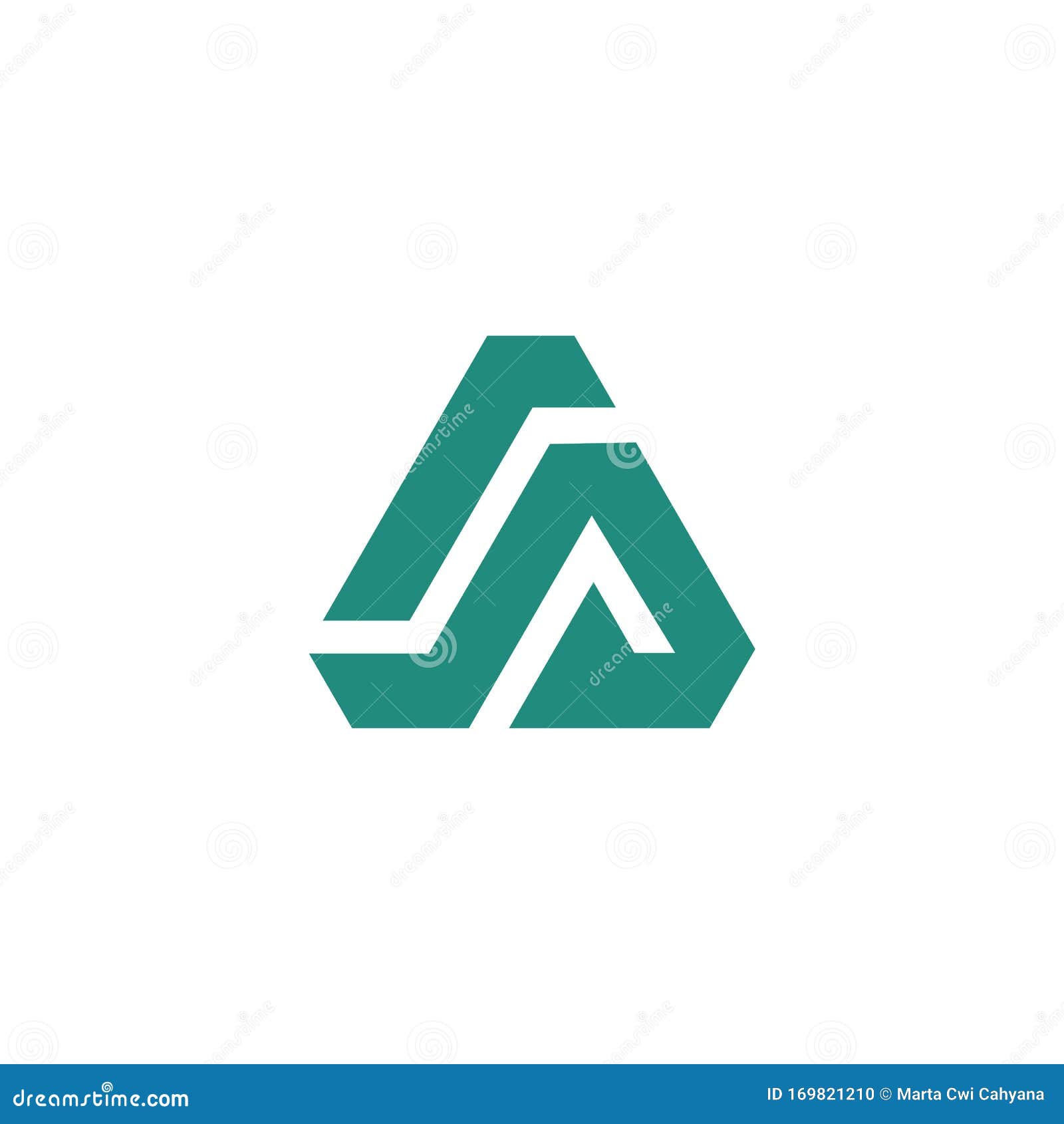 Triangle Logo Premium Design Concept Stock Vector - Illustration of ...