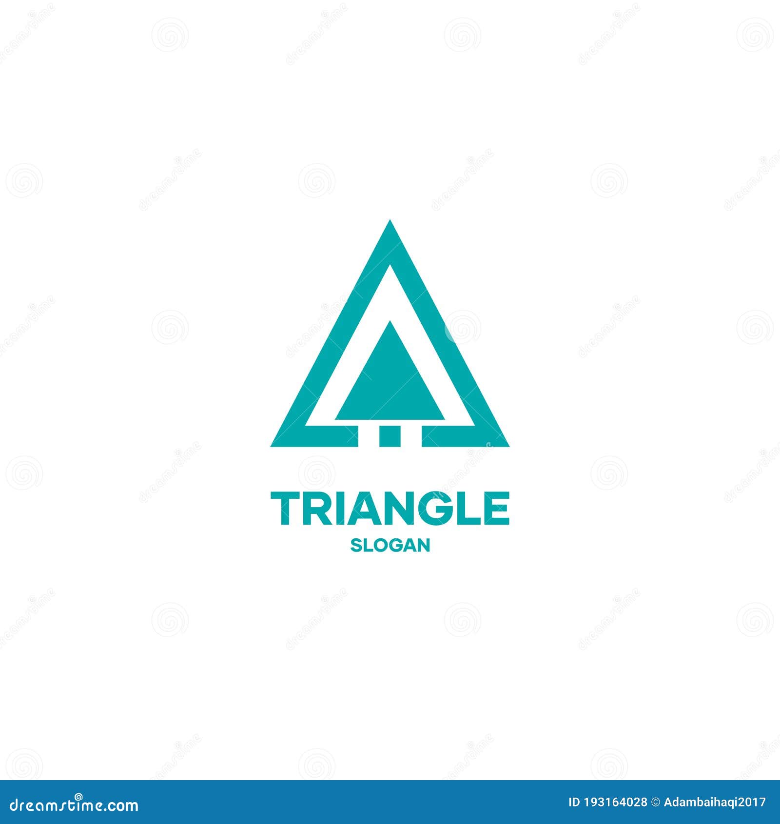 Triangle Logo Icon Design Vector Simple Minimal for Project Stock ...