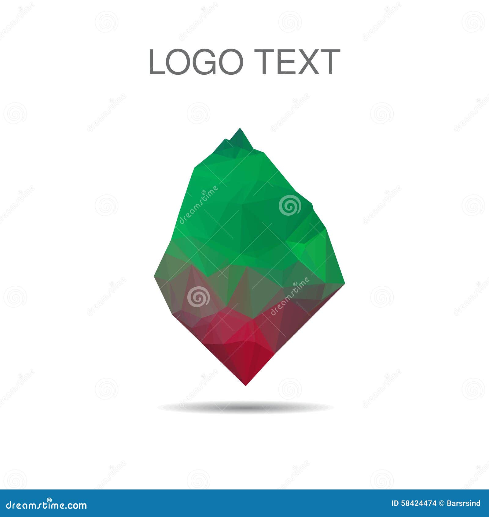 Triangle Logo or Icon of Stone Stock Illustration - Illustration of ...