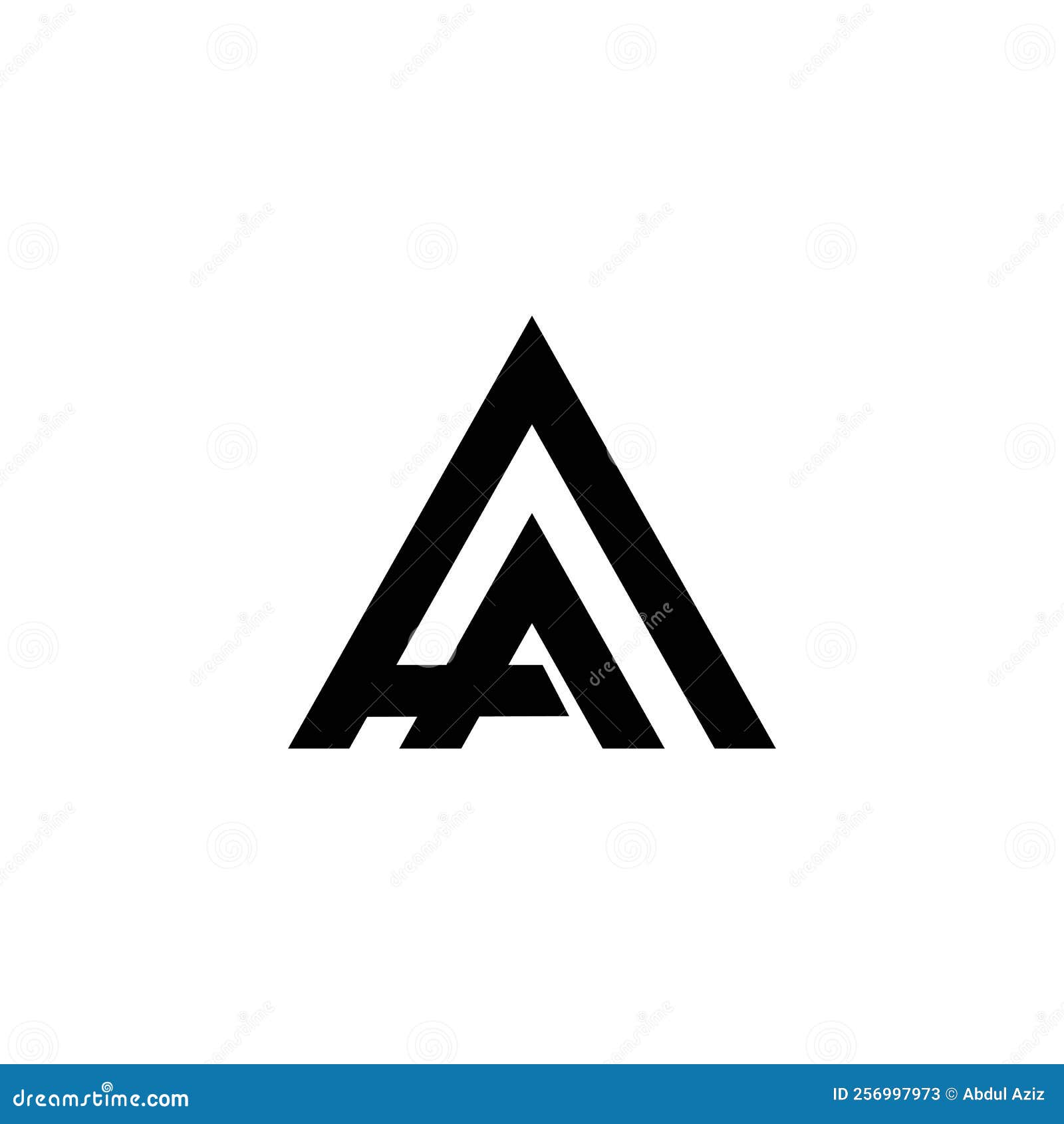 Triangle A And H Monogram Logo Design Simple Minimal Modern Style ...