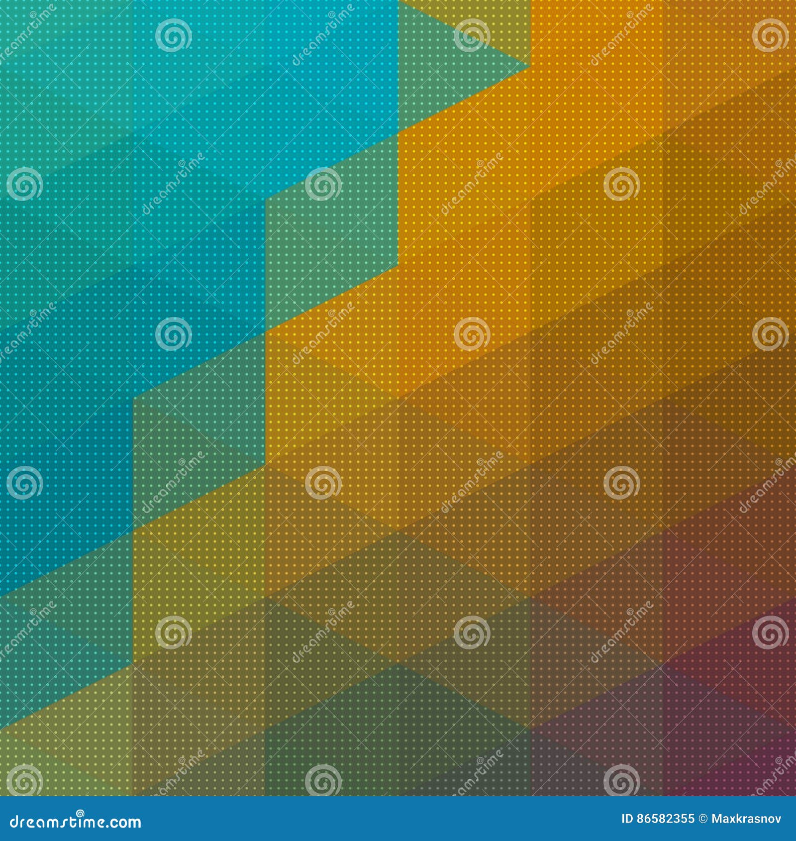 Triangle Mosaic Pattern stock vector. Illustration of card - 86582355