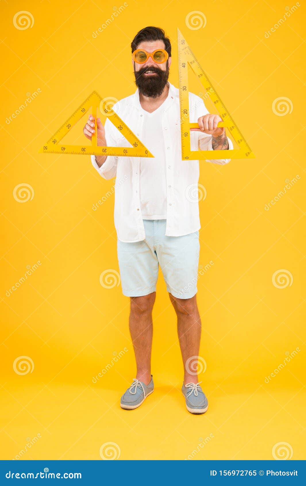 Triangle is the Most Important Shape in Engineering. Engineer Using ...