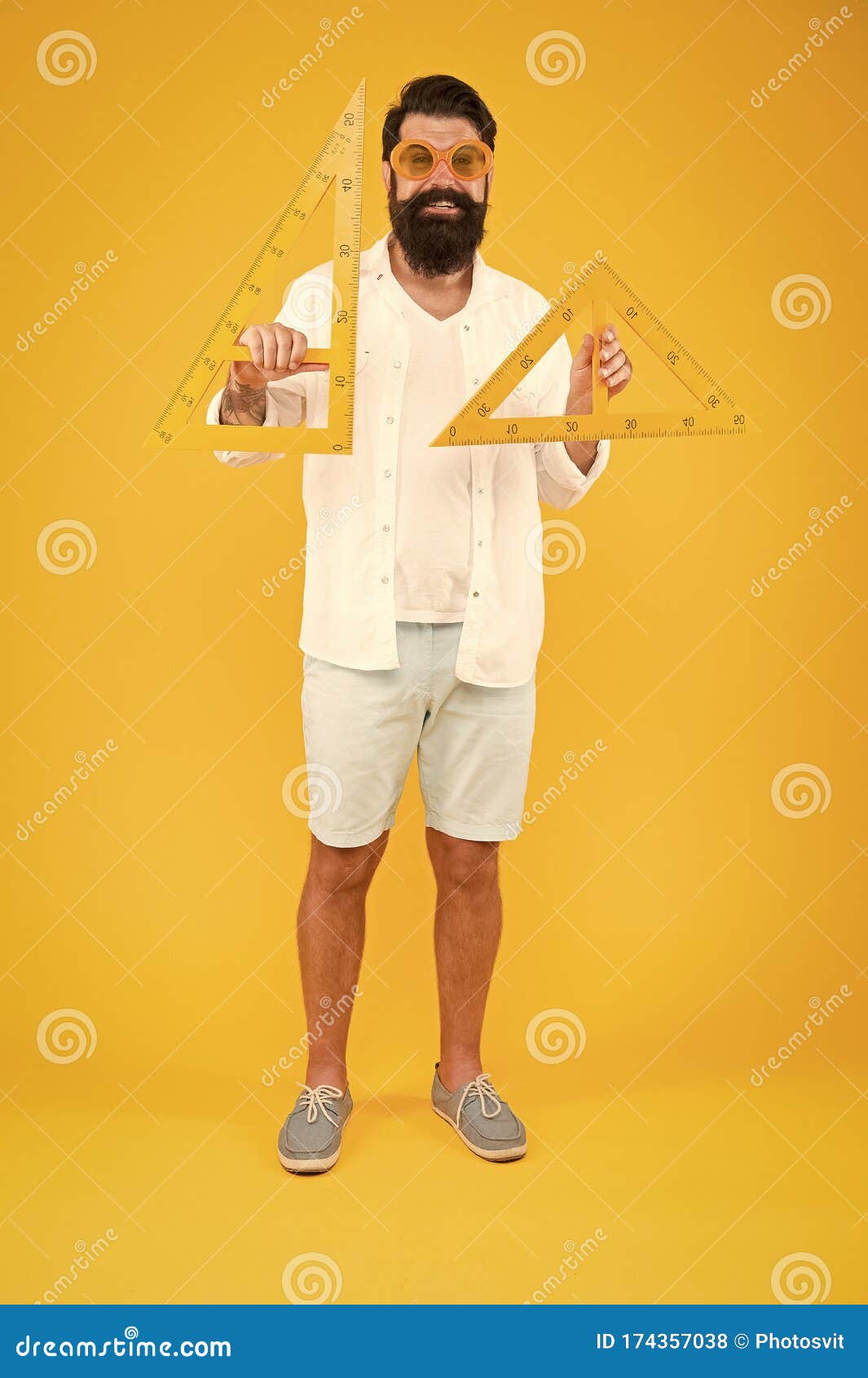 Triangle is the Most Important Shape in Engineering. Engineer Using ...