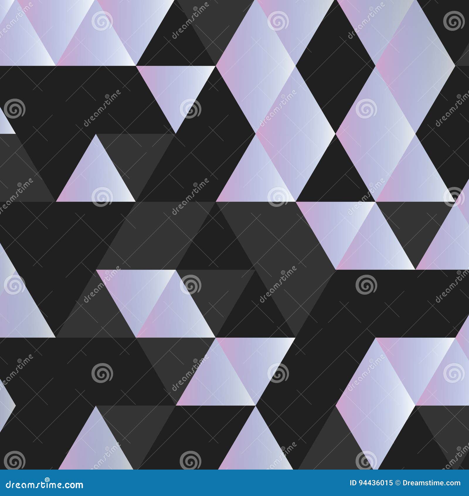 Triangle noire et blanche illustration de vecteur. Illustration du ...