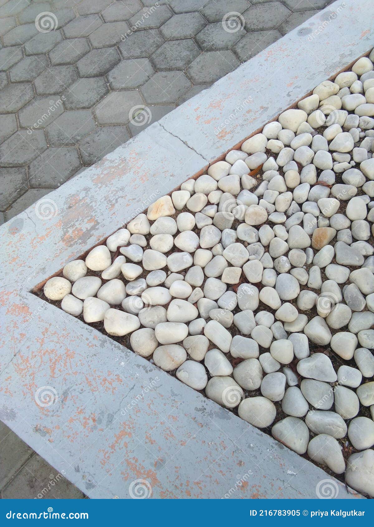 Triangle Office Wall and Marble Stones Design Stock Image - Image of ...