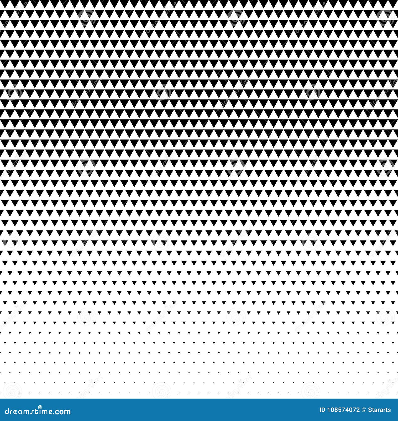 Triangle Pattern Design Halftone Vector Stock Vector - Illustration of ...