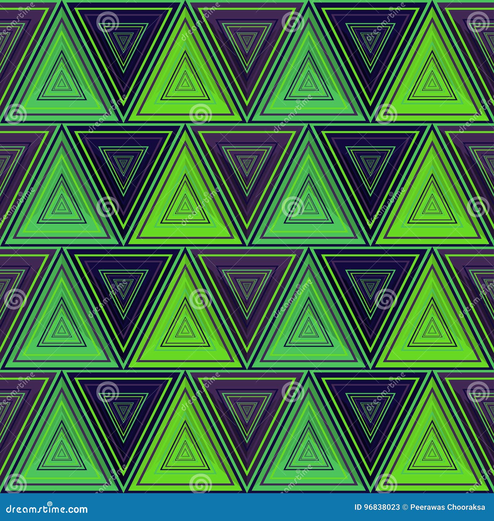 Triangle Pattern stock vector. Illustration of decor - 96838023