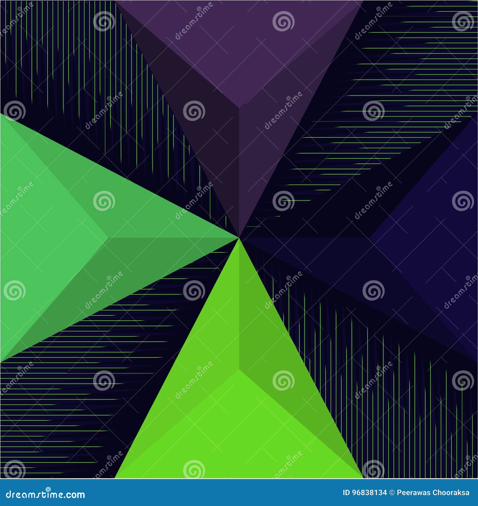 Triangle Pattern stock vector. Illustration of decor - 96838134