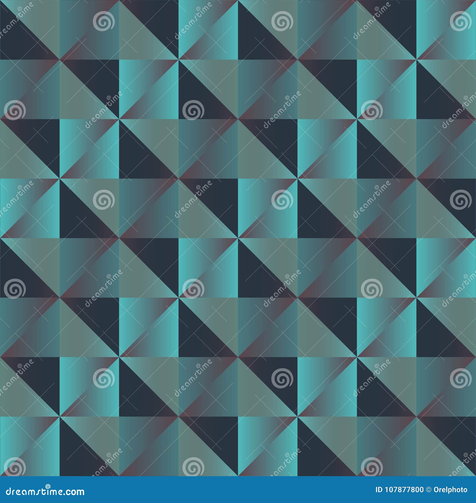 Triangle Pattern. Seamless Geometric Background Stock Vector ...