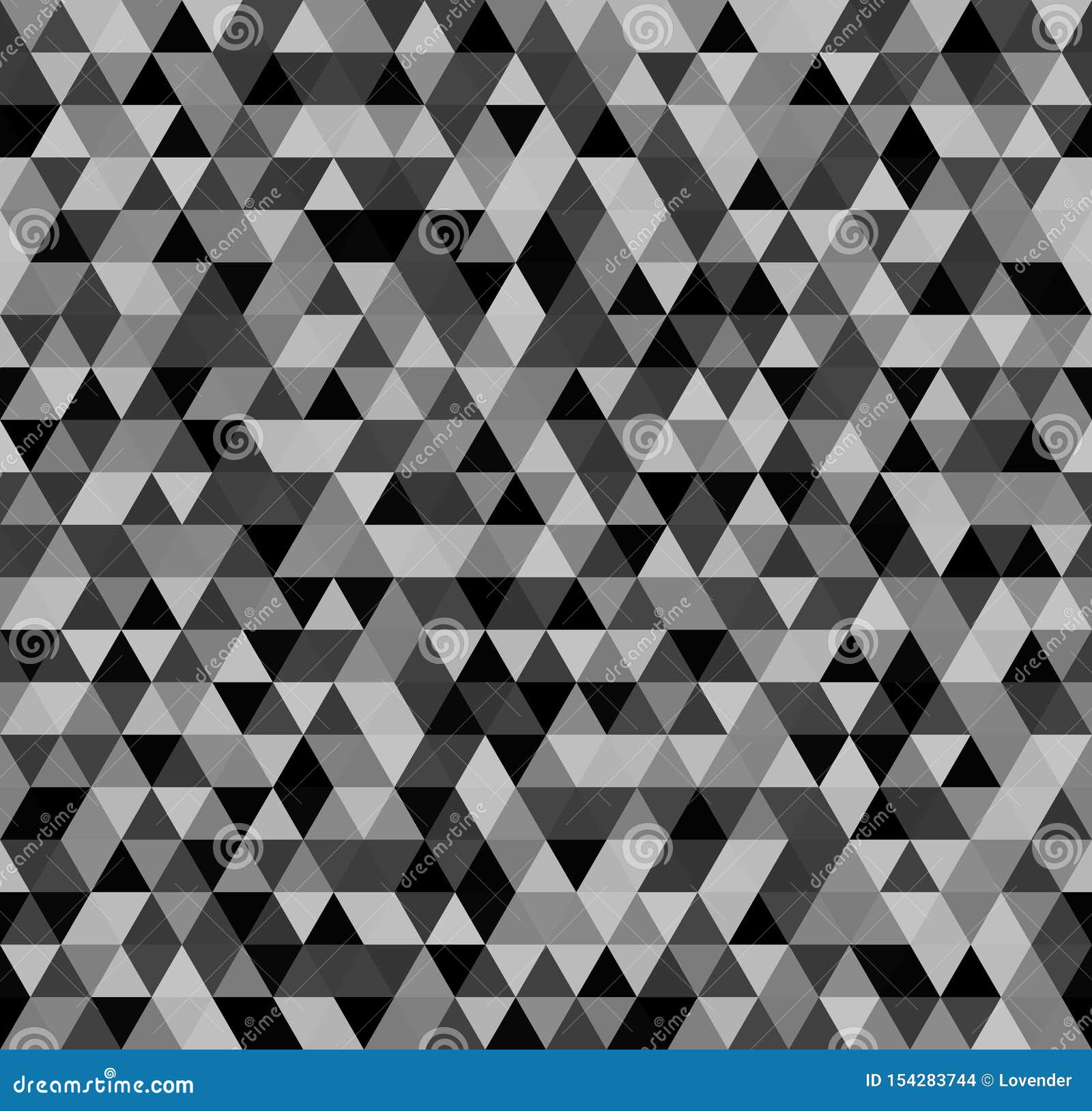 A White, Equilateral Triangle Centered On A Plain Background Vector ...