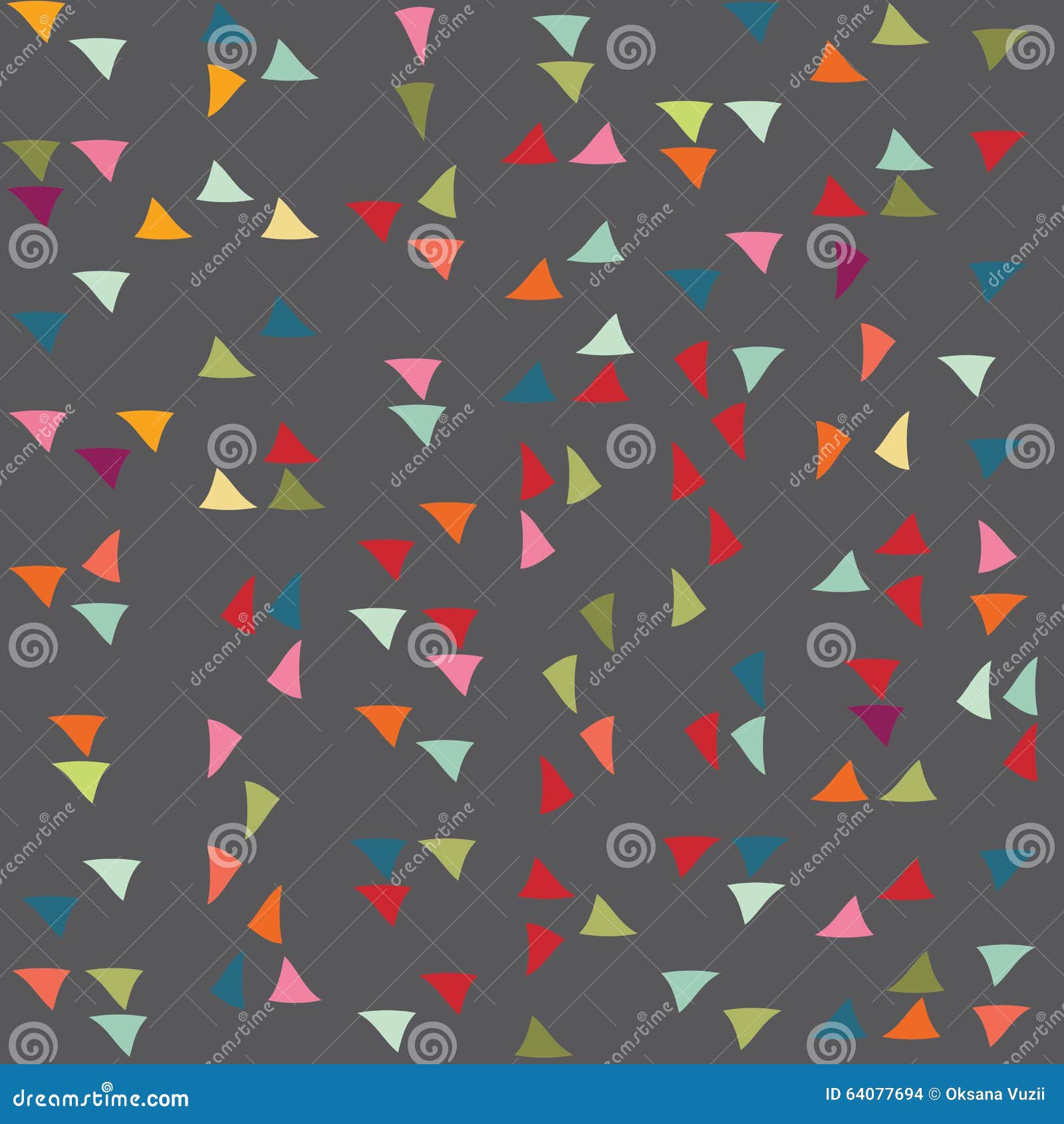 Triangle Pattern. Vector Background Stock Illustration - Illustration ...