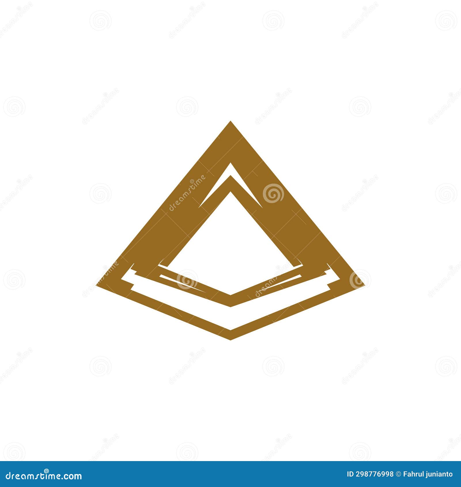 Triangle Piramid Icon and Symbol Vector Template Stock Vector ...