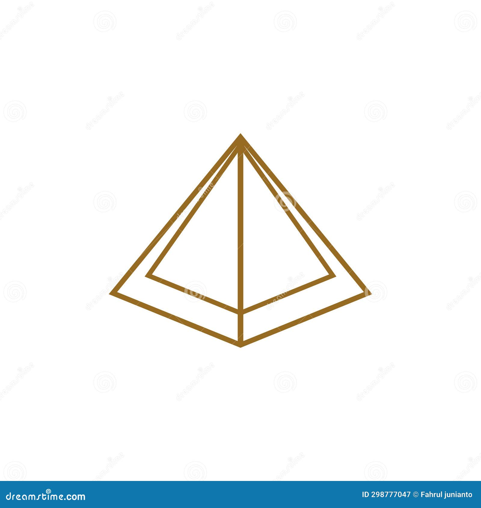 Triangle Piramid Icon and Symbol Vector Template Stock Vector ...