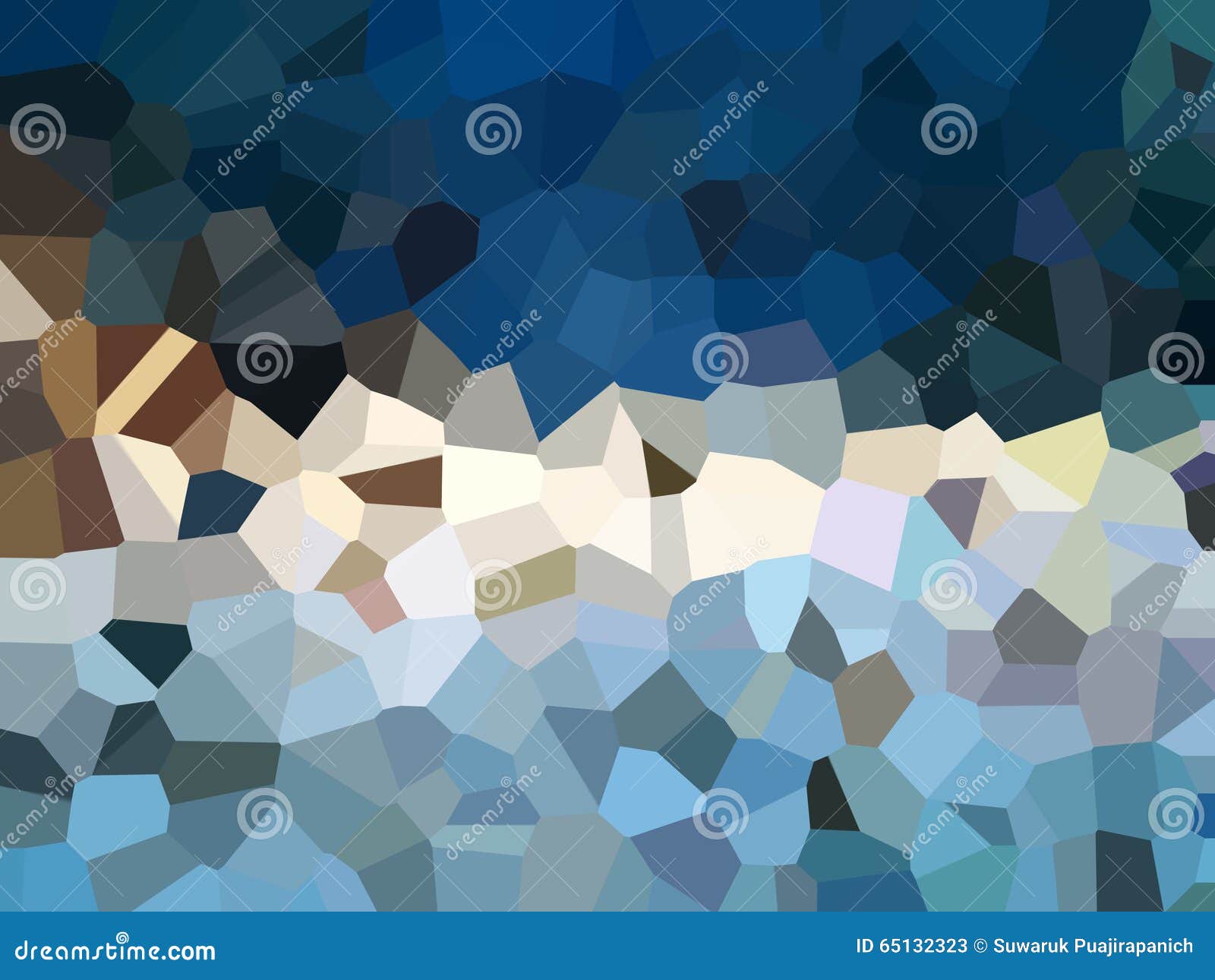 Triangle Pixelation Effect Filter Abstract Background Stock ...