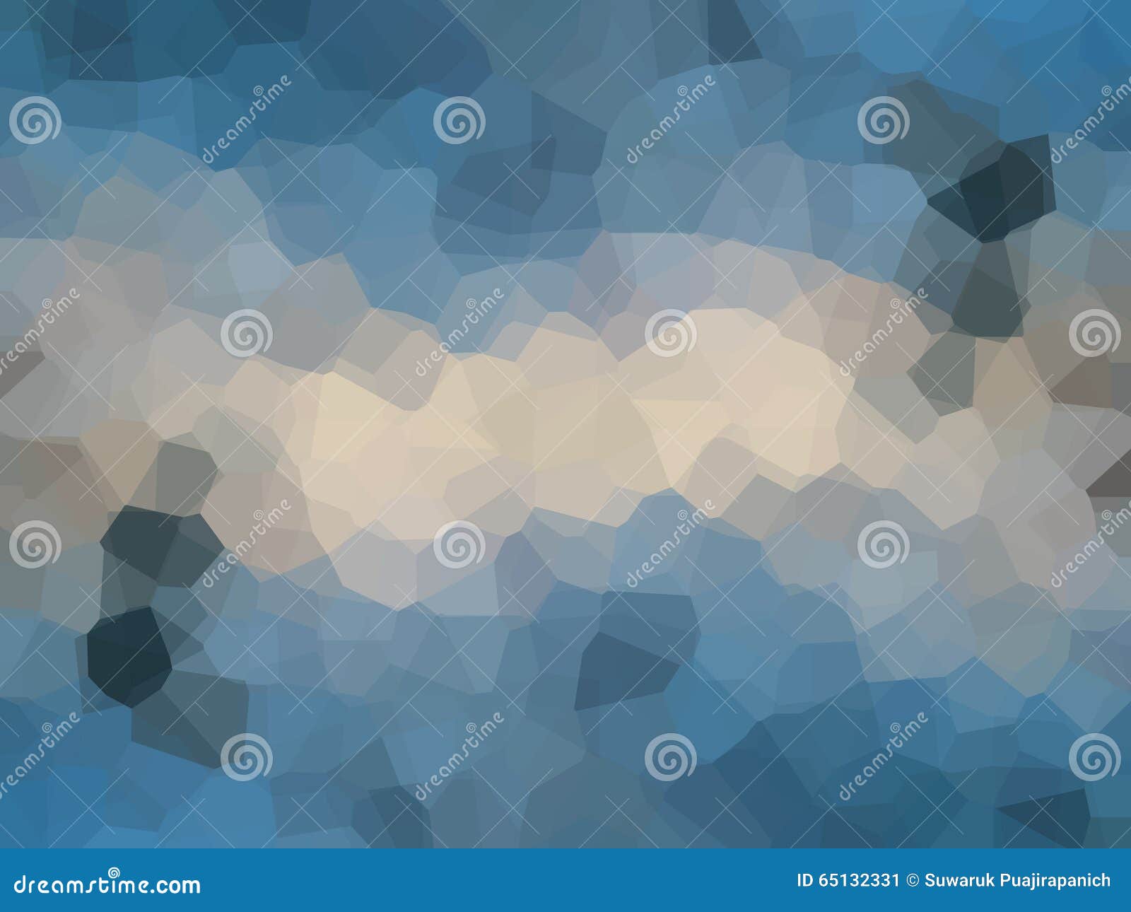 Triangle Pixelation Effect Filter Abstract Background Stock ...