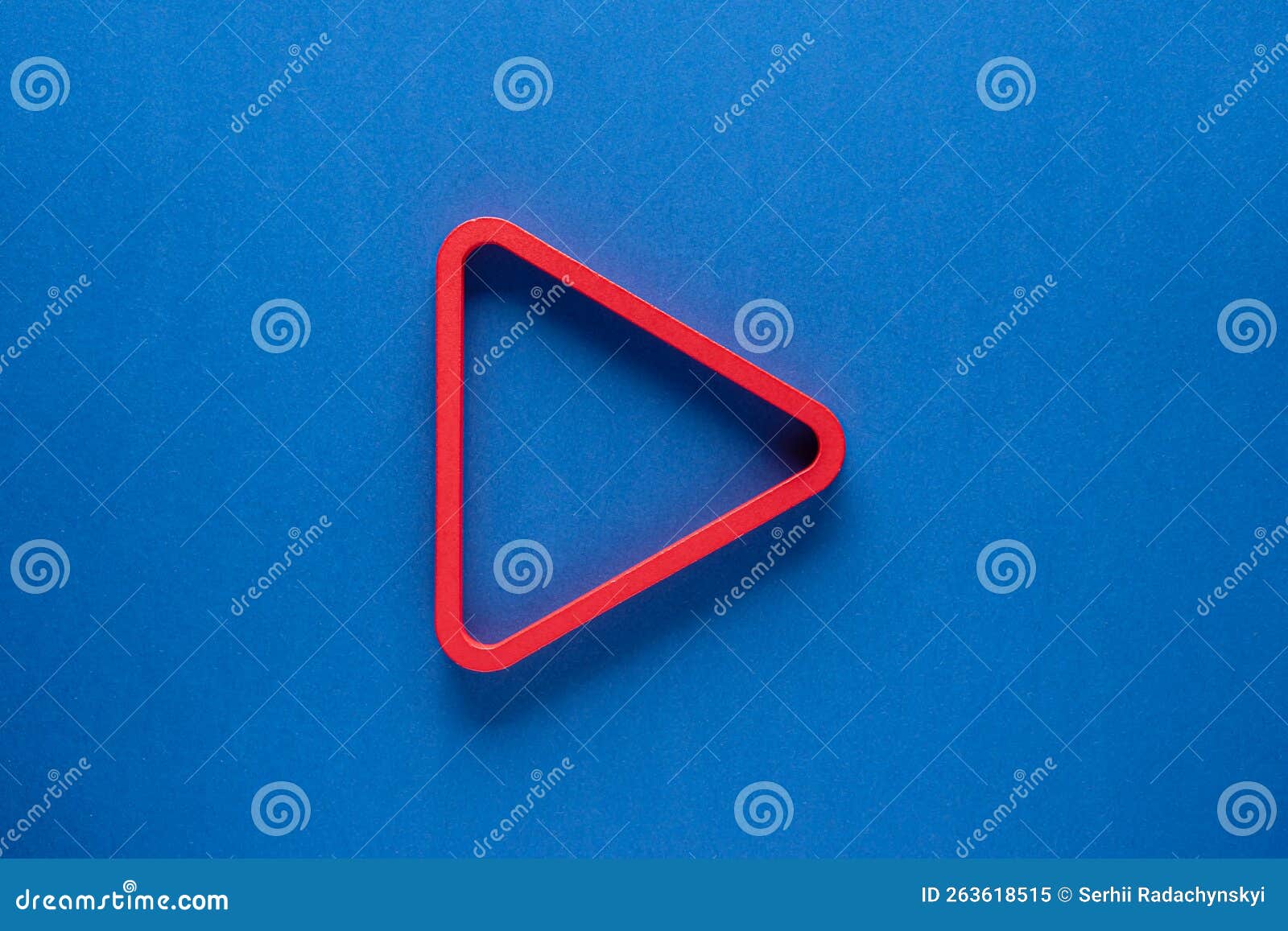 Triangle Play Button Vector Icon. Play and Arrow Sign Logo Elements ...