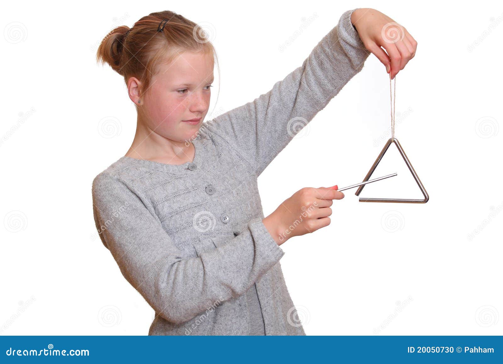 Triangle player stock photo. Image of play, person, beat - 20050730