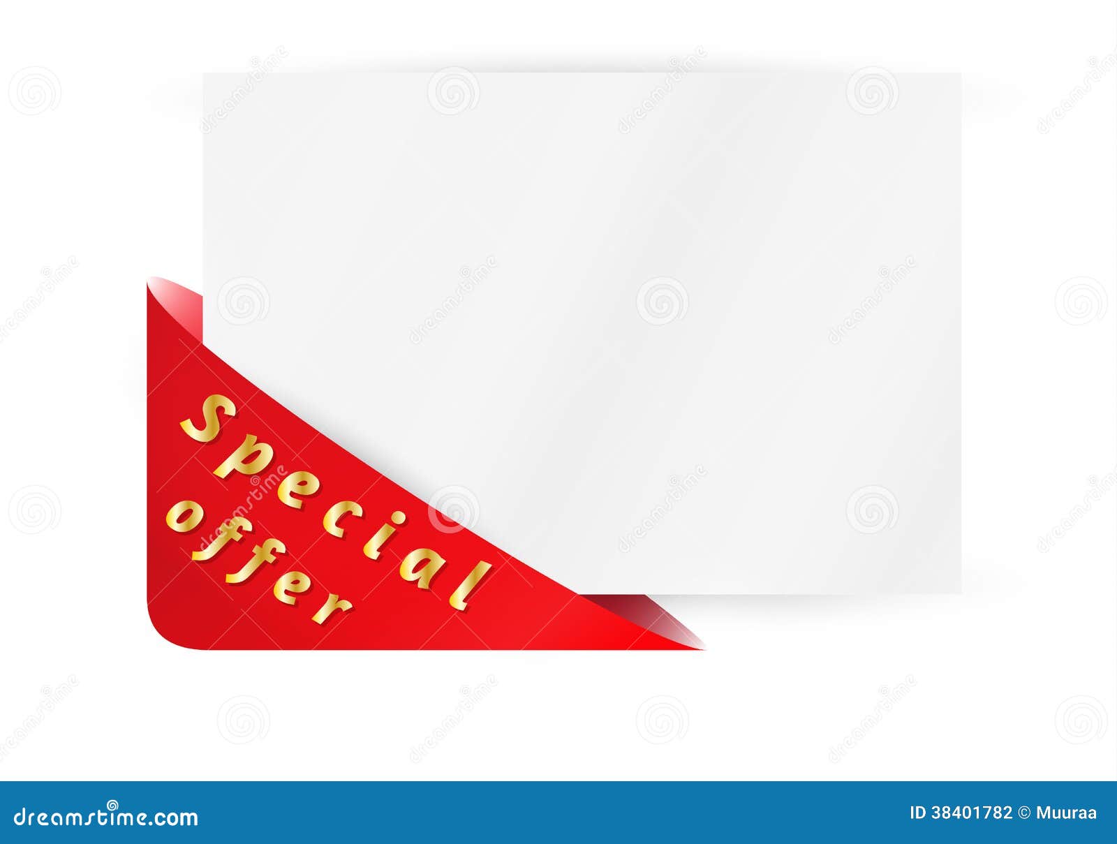 Triangle Pocket with Special Offer Stock Vector - Illustration of ...