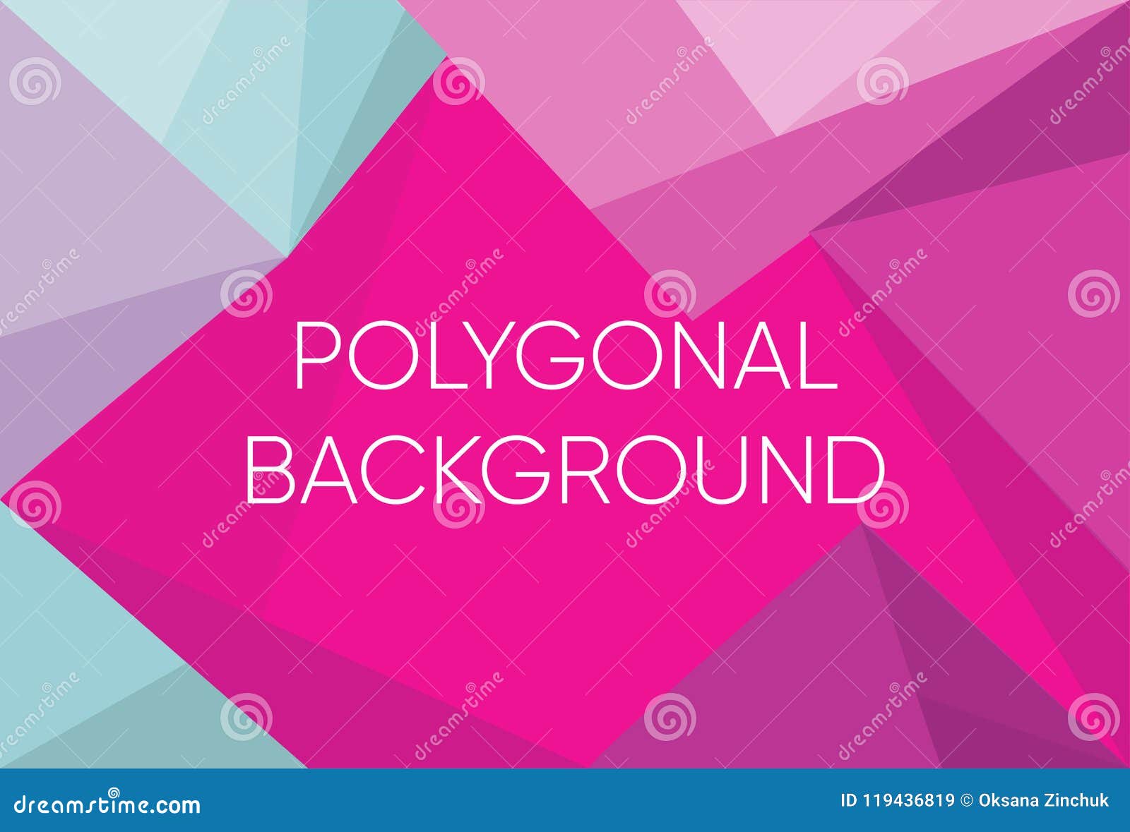 Triangle Polygon Pattern Background and Gradient Violet and Blue Color. Blue Purple Low Poly ...